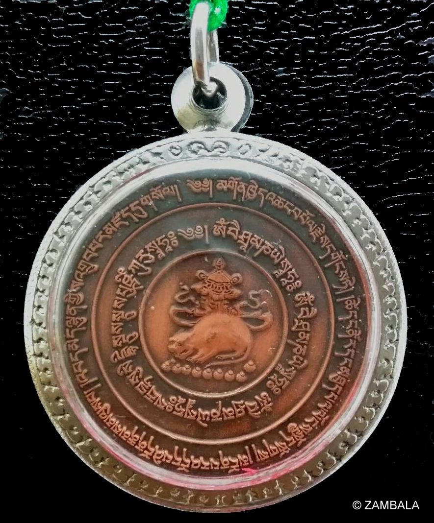 Lion zambala_red zambala Mandala pendant Oriental Jewelry